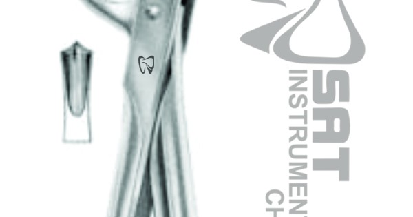 FORCEP CURVO SOBRE EL N?18A DOBLE BORDE GRUESO N?73